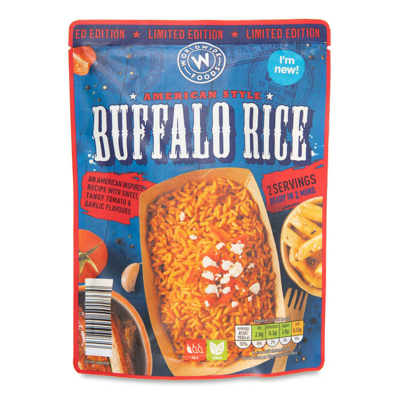 American Style Buffalo Rice Pouch | ALDI UK